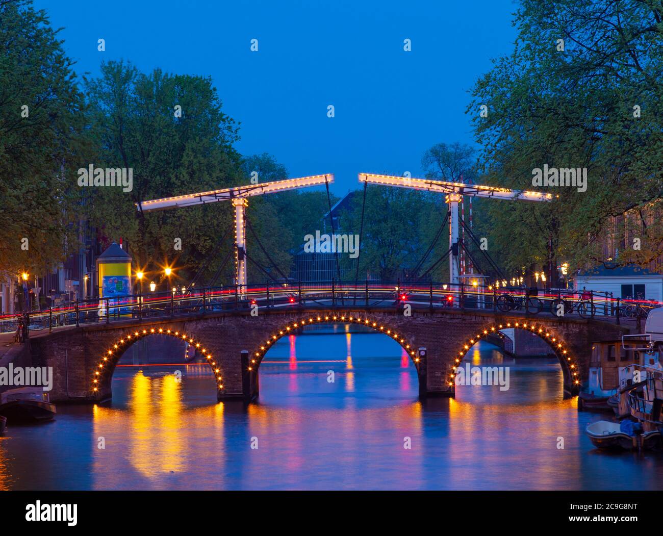 The Magere Brug, Amsterdam, Netherlands Stock Photo - Alamy