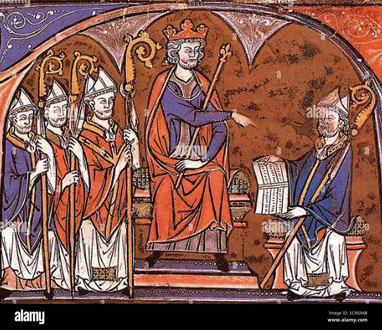 Jaime I de Aragón y los Fueros de Aragón Stock Photo - Alamy