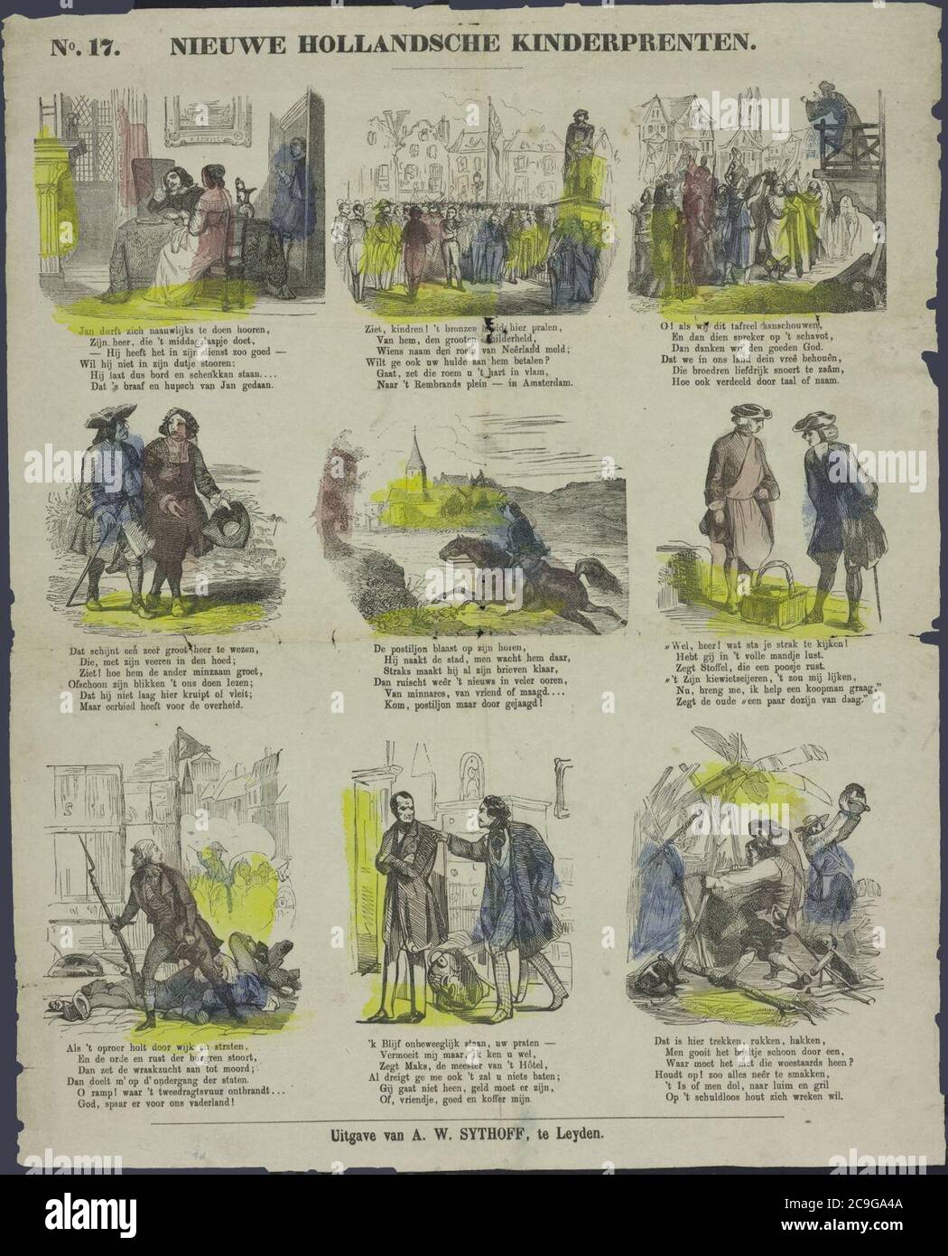 Jan durft zich naauwlijks te doen hooren, Zijn heer, die 't ...