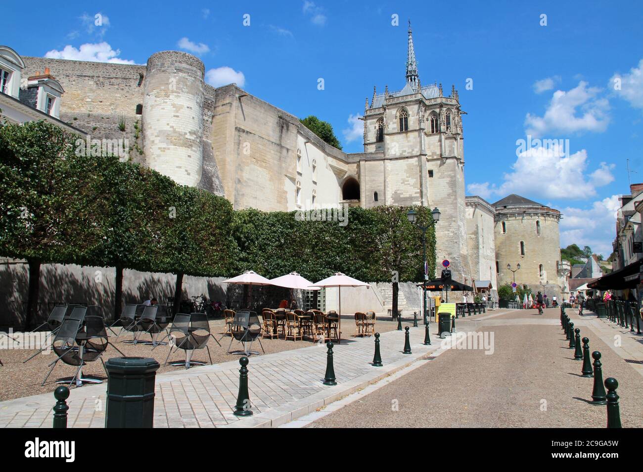 saint-hubert chapel - castle of amboise - france Stock Photo - Alamy