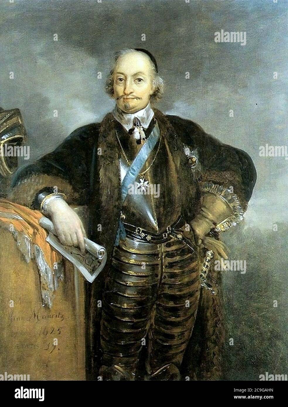 Jan de Baen - Retrato de João Maurício de Nassau Stock Photo - Alamy