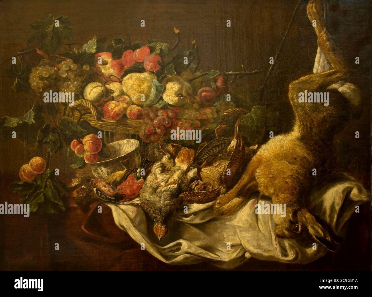 Jan Fijt (1611-1661) - Stilleven (1642 Stock Photo - Alamy