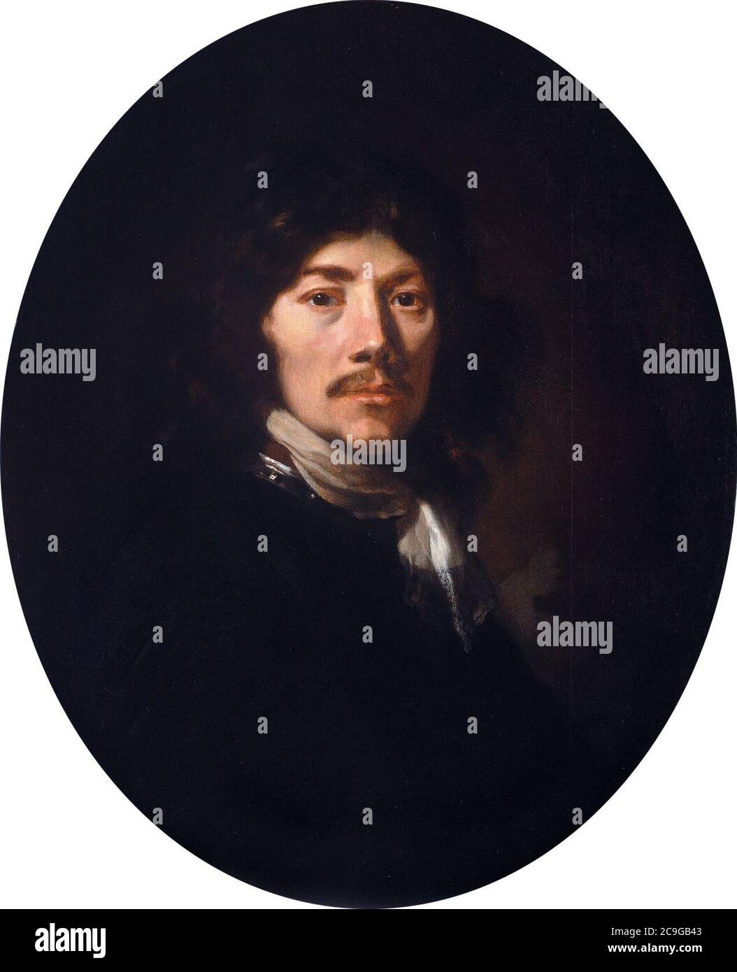 Jacob Van Loo Self Portrait Stock Photo - Alamy
