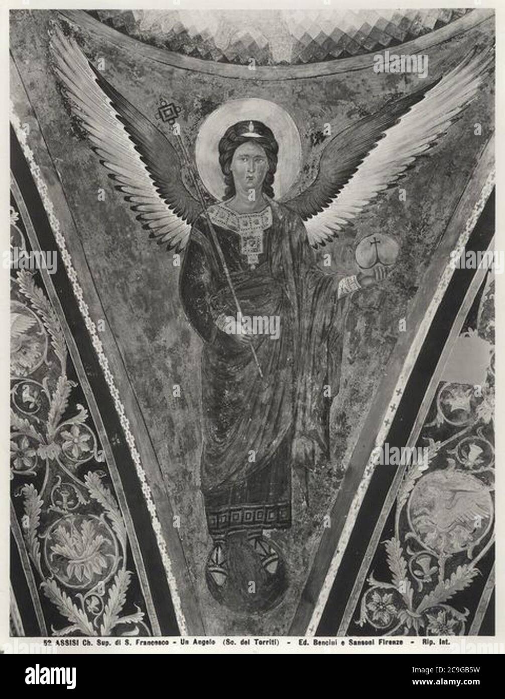 Jacopo torriti, volta dei quattro intercessori 15 Stock Photo - Alamy