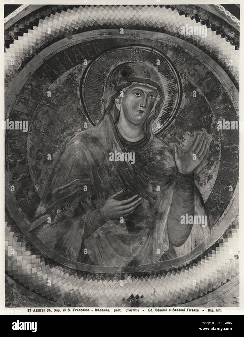 Jacopo torriti, volta dei quattro intercessori 20 Stock Photo - Alamy