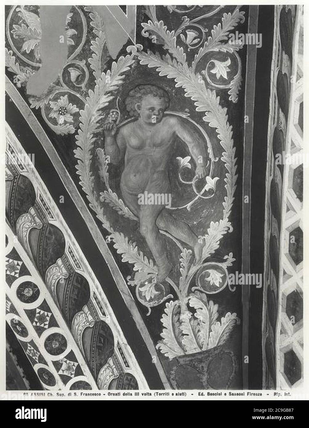 Jacopo torriti, volta dei quattro intercessori 48 Stock Photo - Alamy