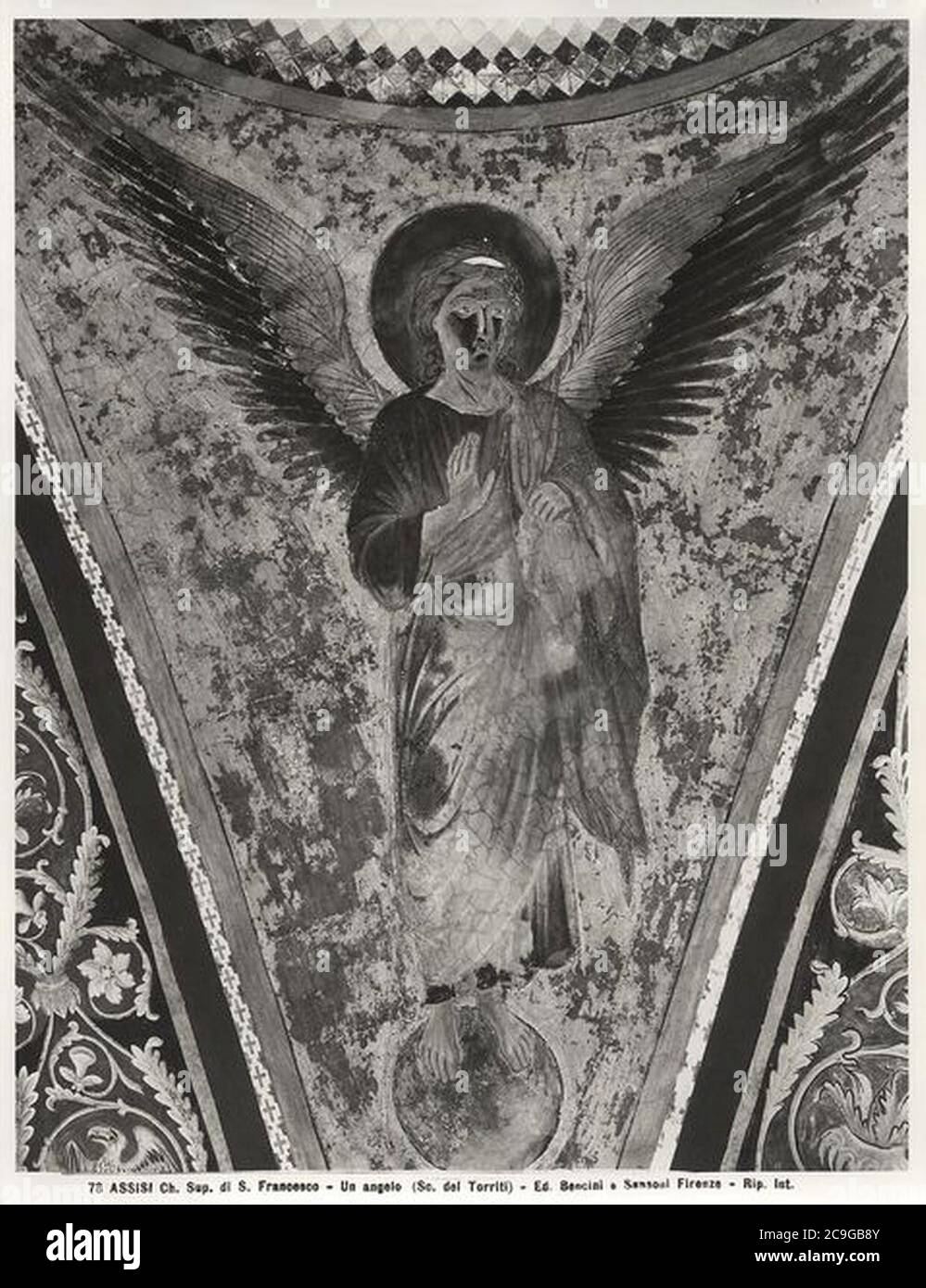 Jacopo torriti, volta dei quattro intercessori 41 Stock Photo - Alamy
