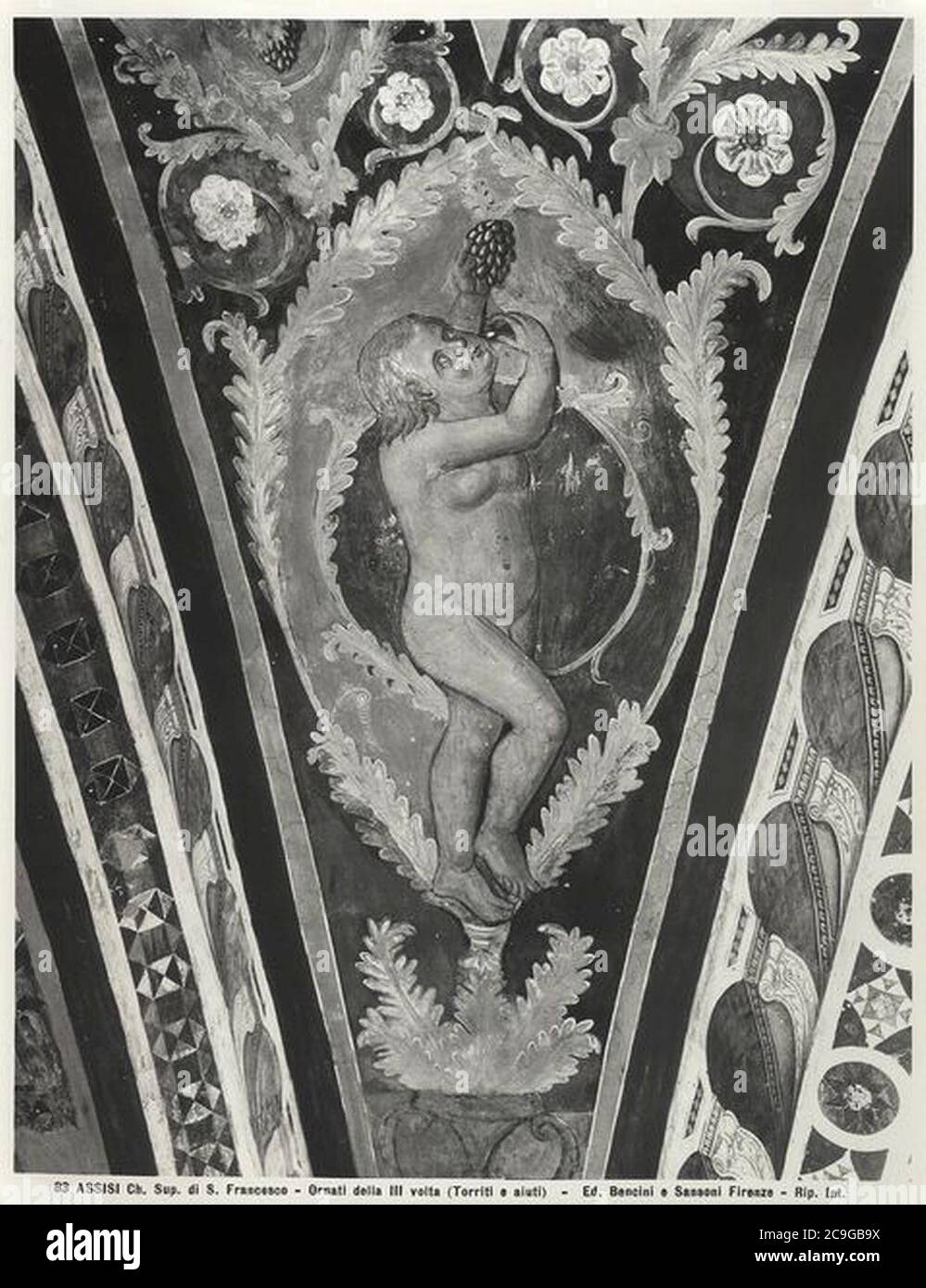 Jacopo torriti, volta dei quattro intercessori 45 Stock Photo - Alamy