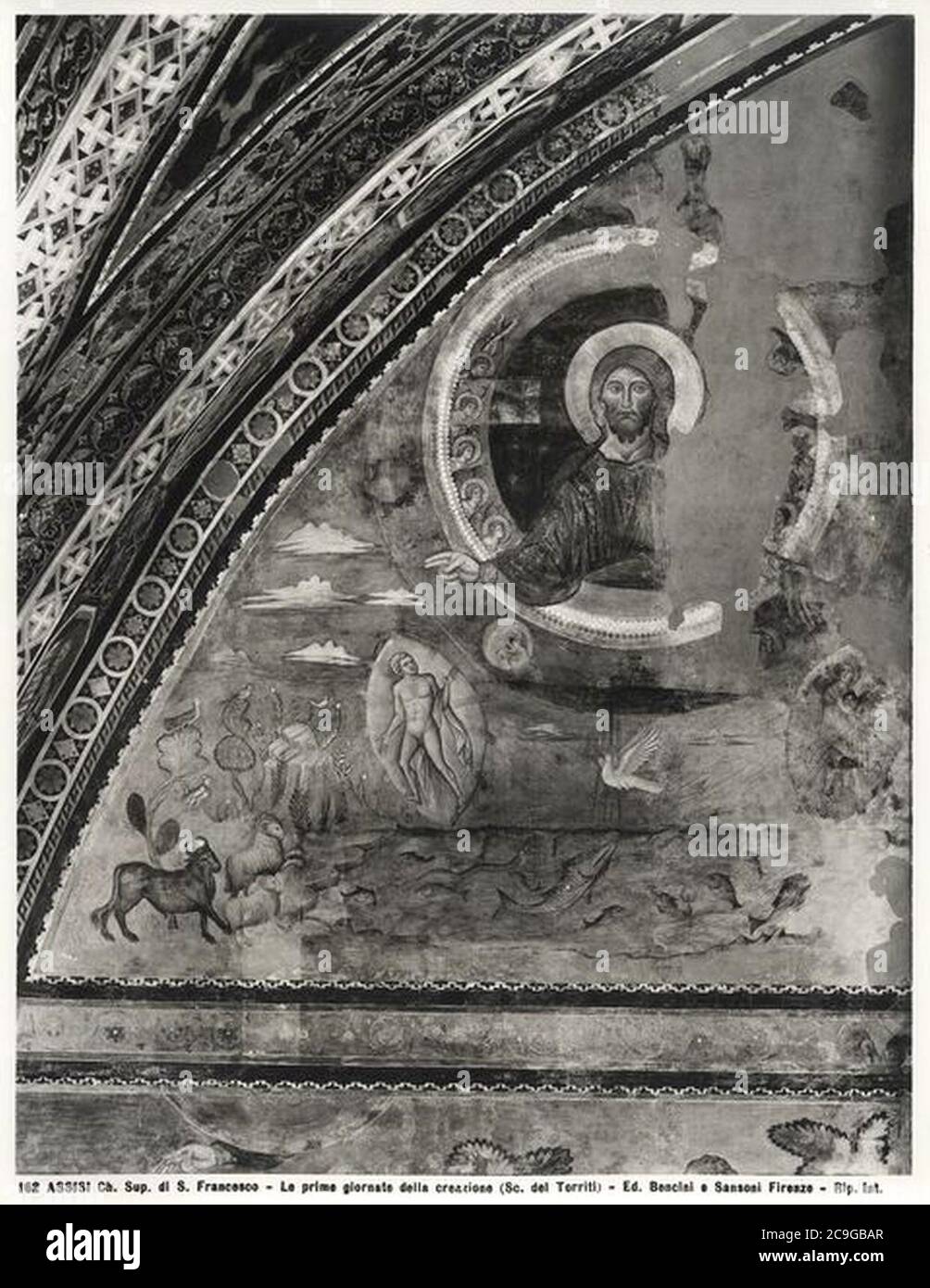 Jacopo torriti, creazione 03 Stock Photo - Alamy