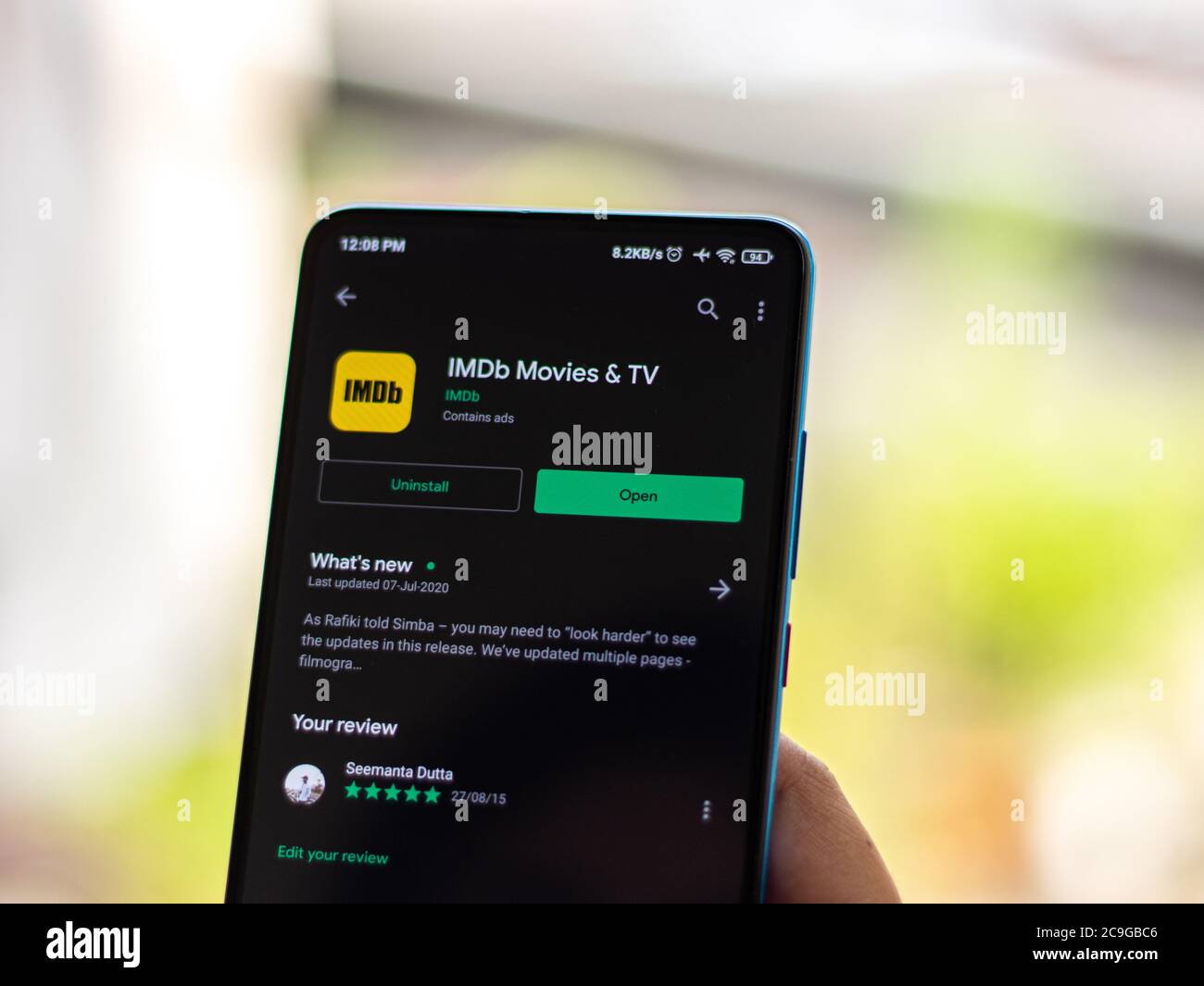 Imdb logo hi-res stock photography and images - Alamy