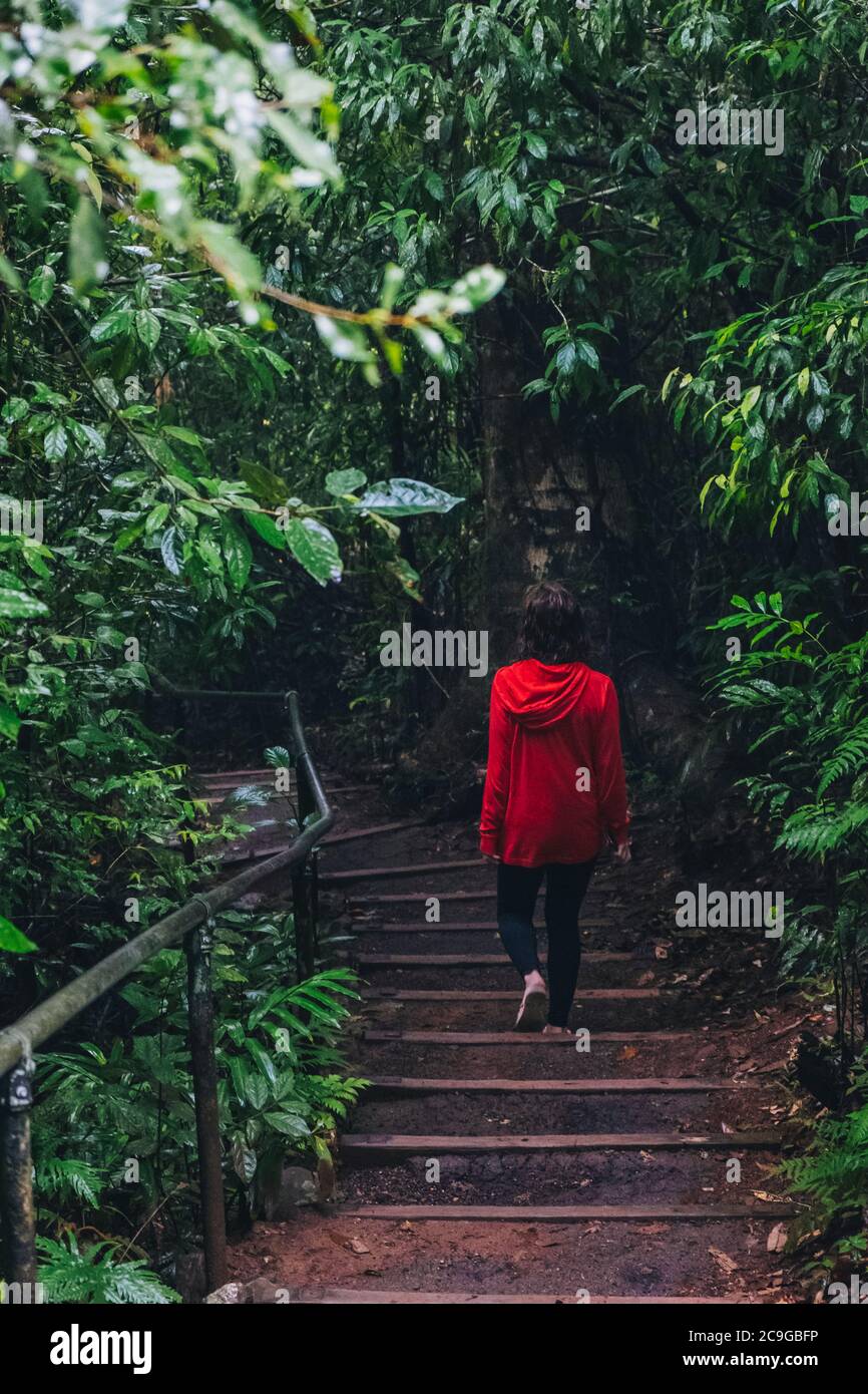Person Hiking In Australia Vertical High Resolution Stock Photography ...