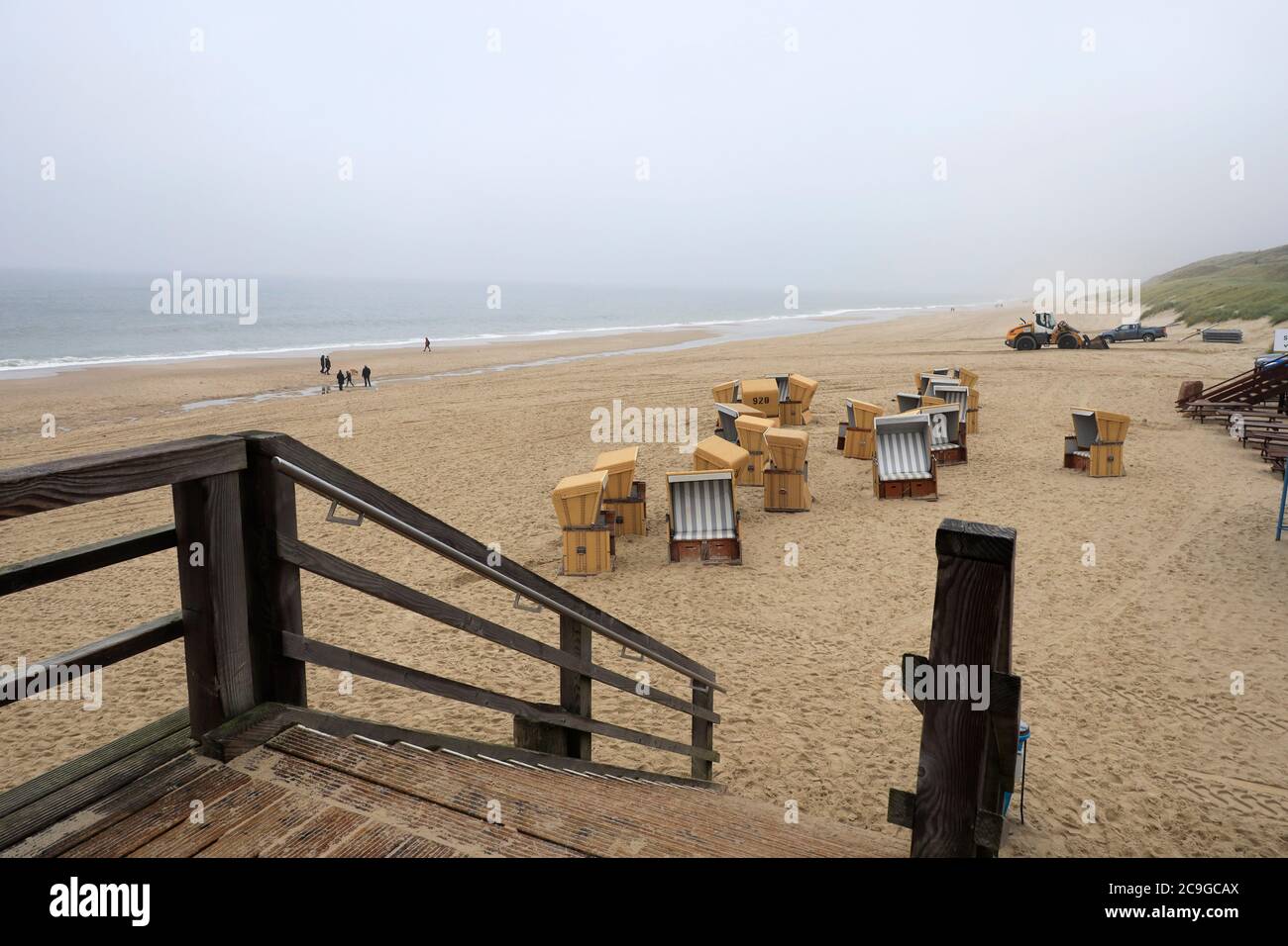 Landscape at the beach of Sylt, Germany, Europe Stock Photo - Alamy