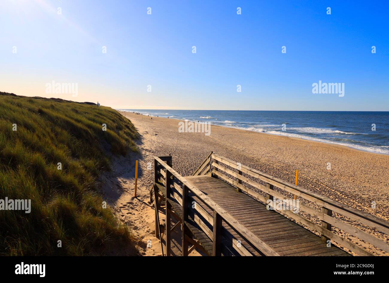 Landscape at the beach of Sylt, Germany, Europe Stock Photo - Alamy