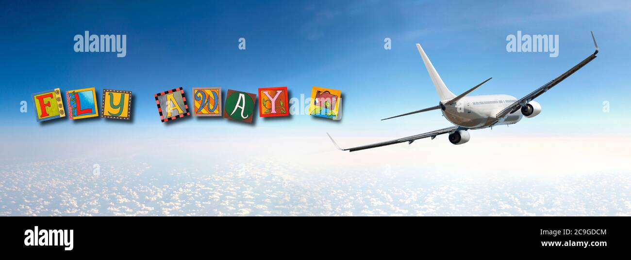 Fly word hi-res stock photography and images - Alamy