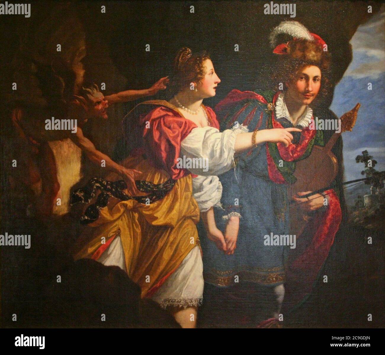 Jacopo Vignali - Orphée et Eurydice Stock Photo - Alamy