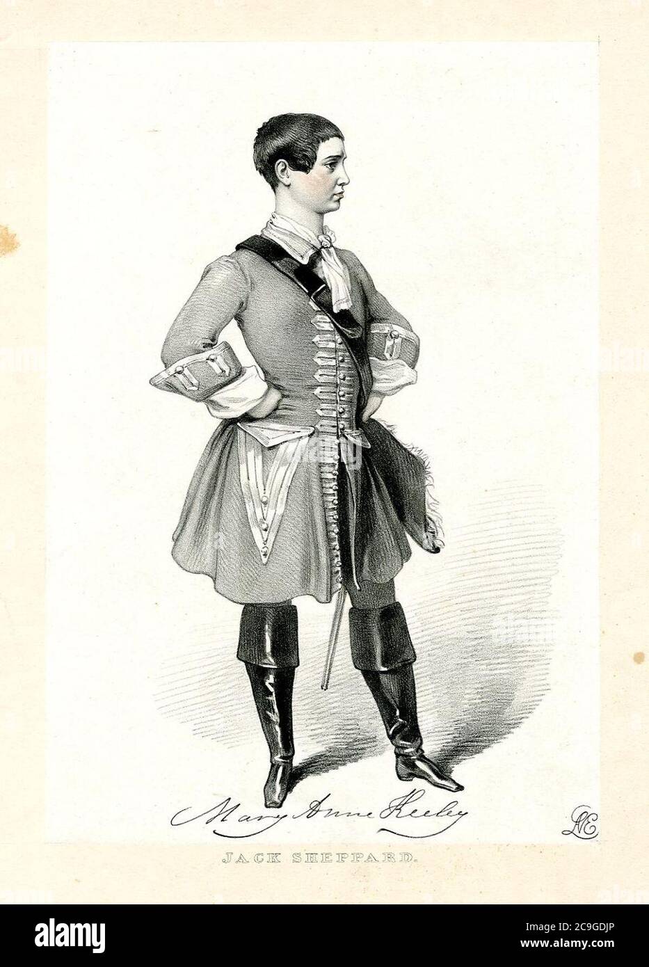 Jack Sheppard (BM 1980,U.1068 Stock Photo - Alamy