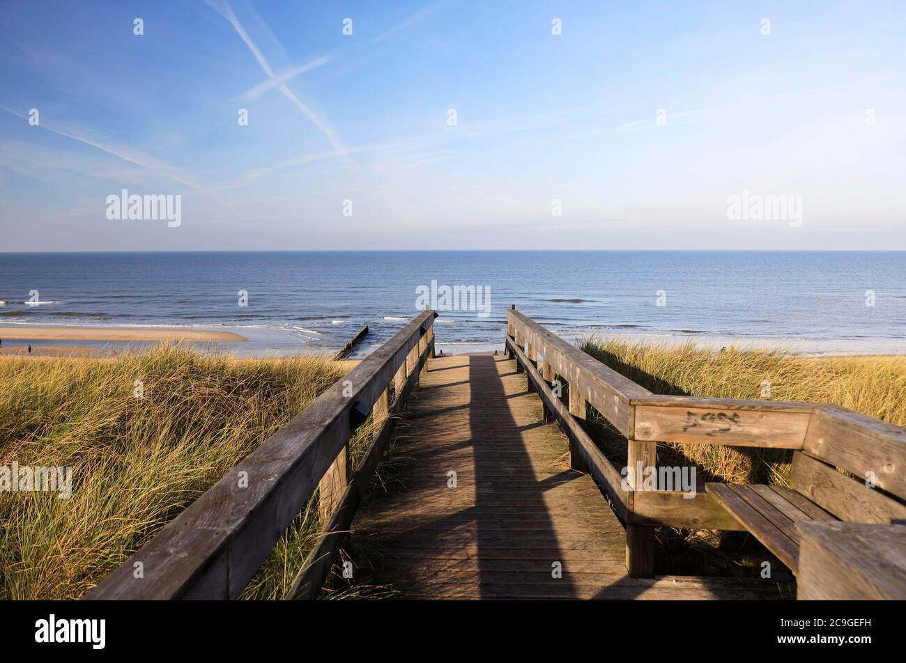 Landscape at the beach of Sylt, Germany, Europe Stock Photo - Alamy