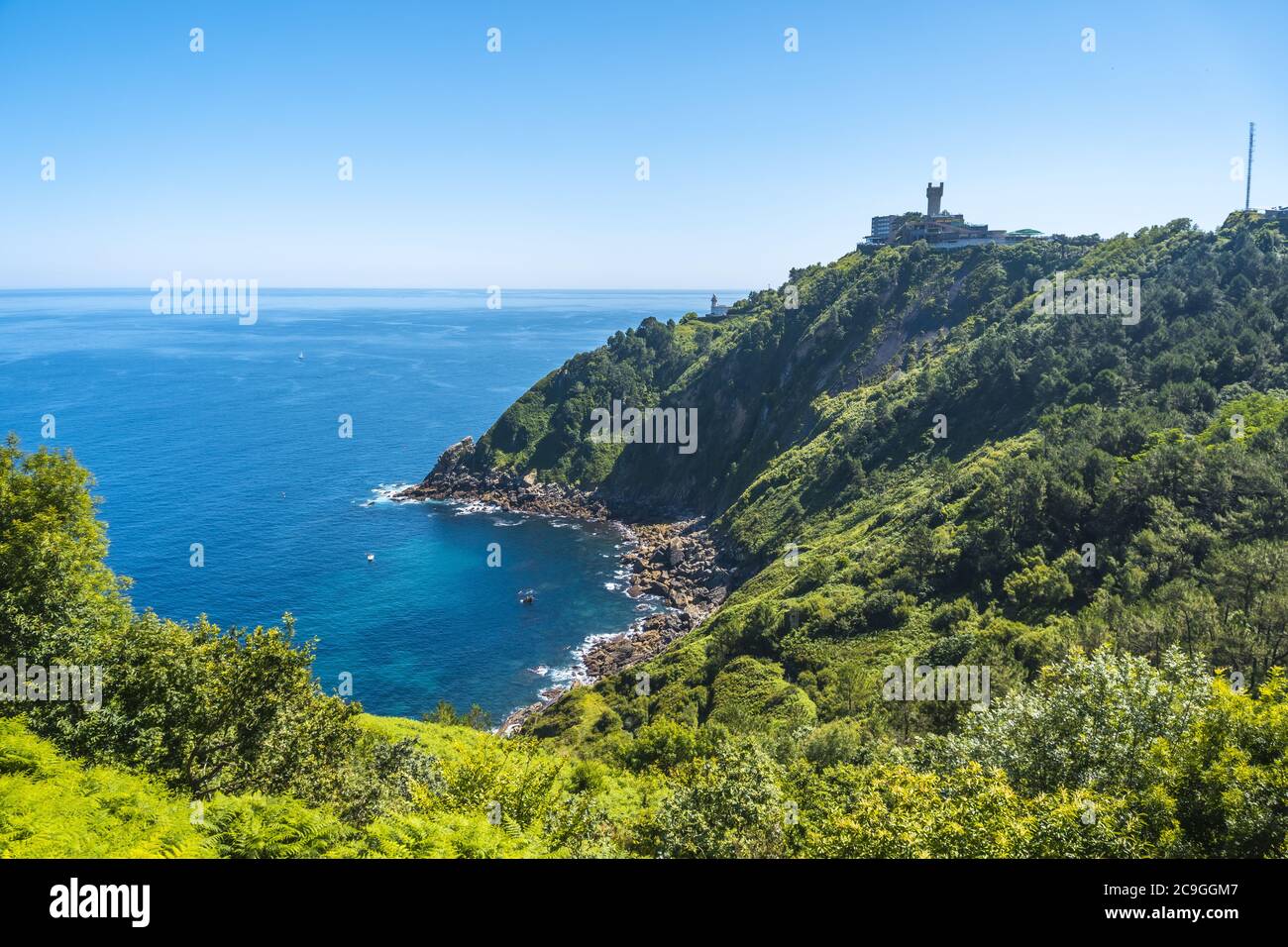 Coastal city of San Sebastian/Donostia, Spain Stock Photo - Alamy