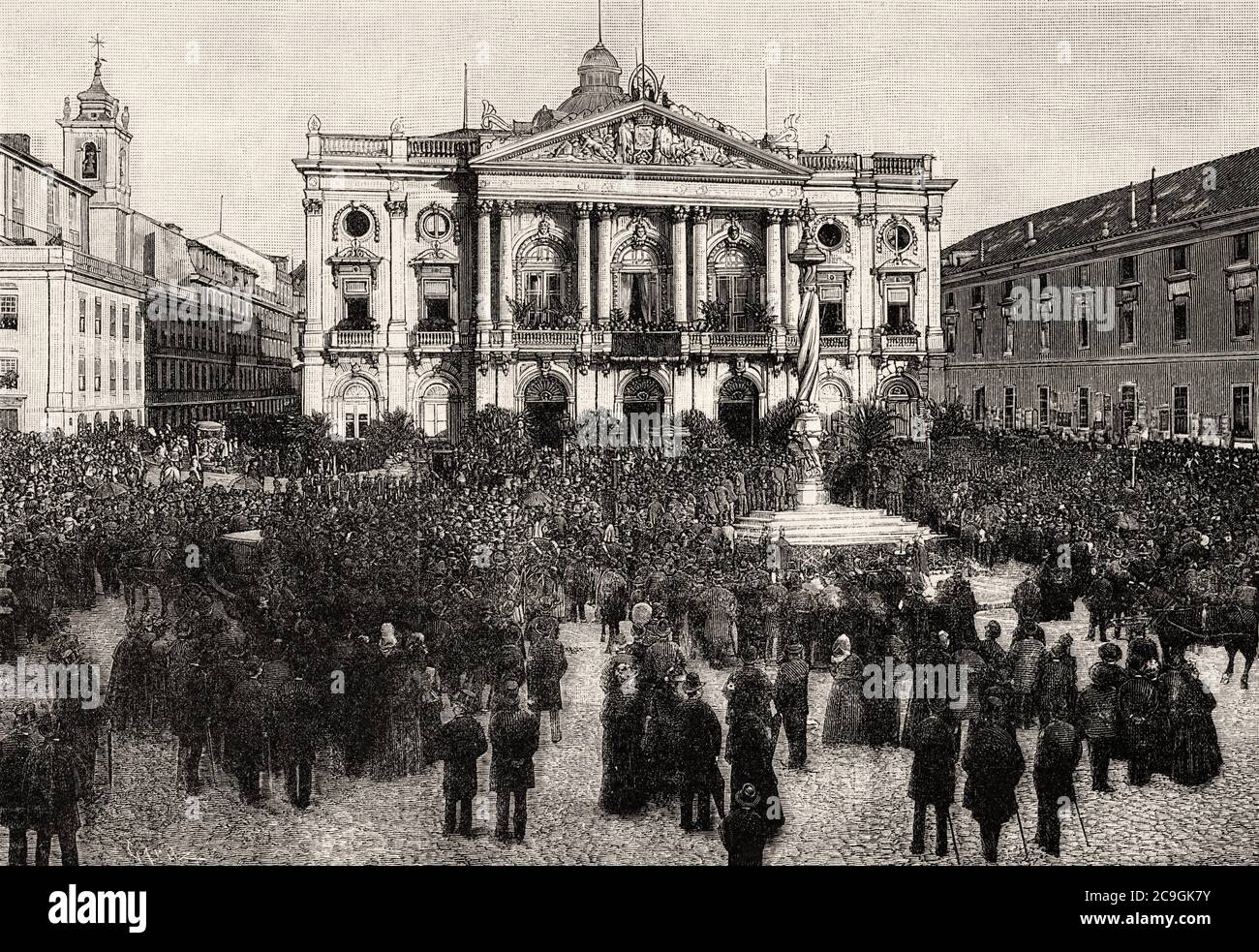 Royal proclamation illustration hi-res stock photography and images - Alamy