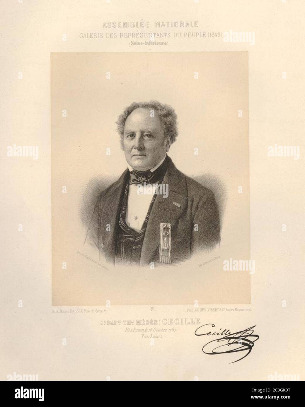 Amiral cecille hi-res stock photography and images - Alamy