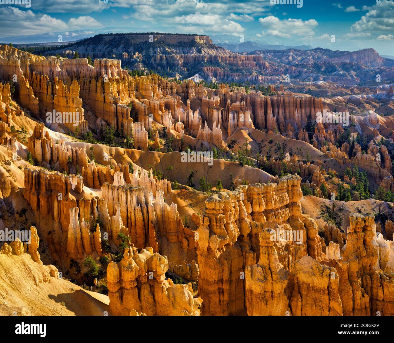 USA - UTAH: Bryce Canyon National Park seen from Sunset Point Stock ...