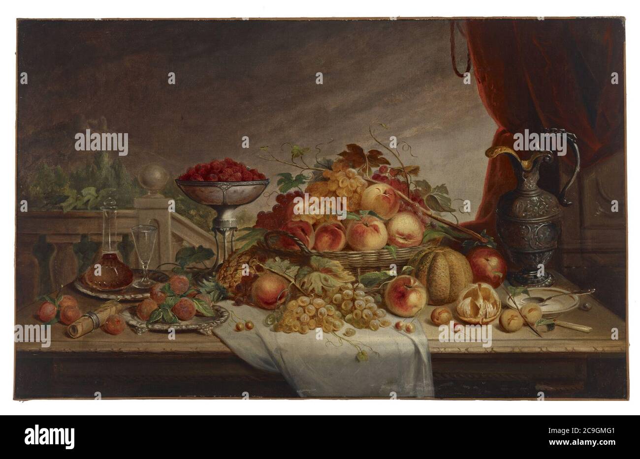 Jacob Cox - Still Life with Fruit Stock Photo - Alamy