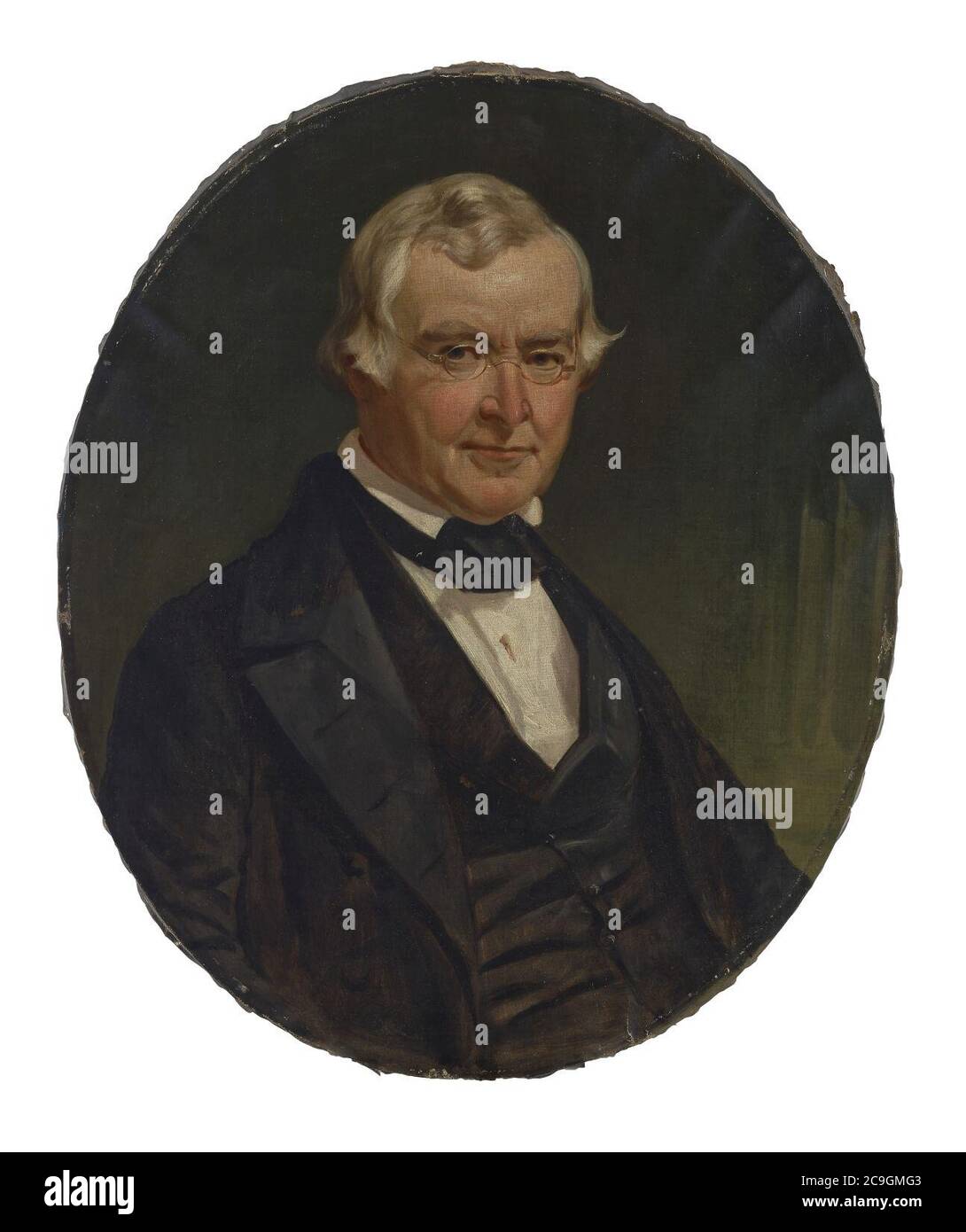 Jacob Cox - Portrait of Dr. Charles G. McLean Stock Photo - Alamy