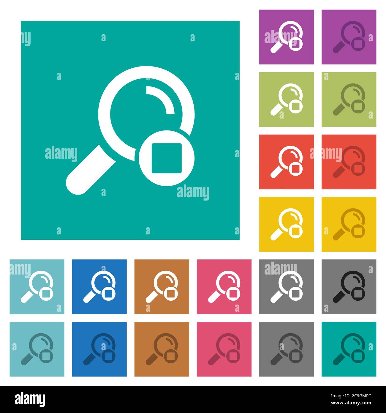 Stop search multi colored flat icons on plain square backgrounds ...