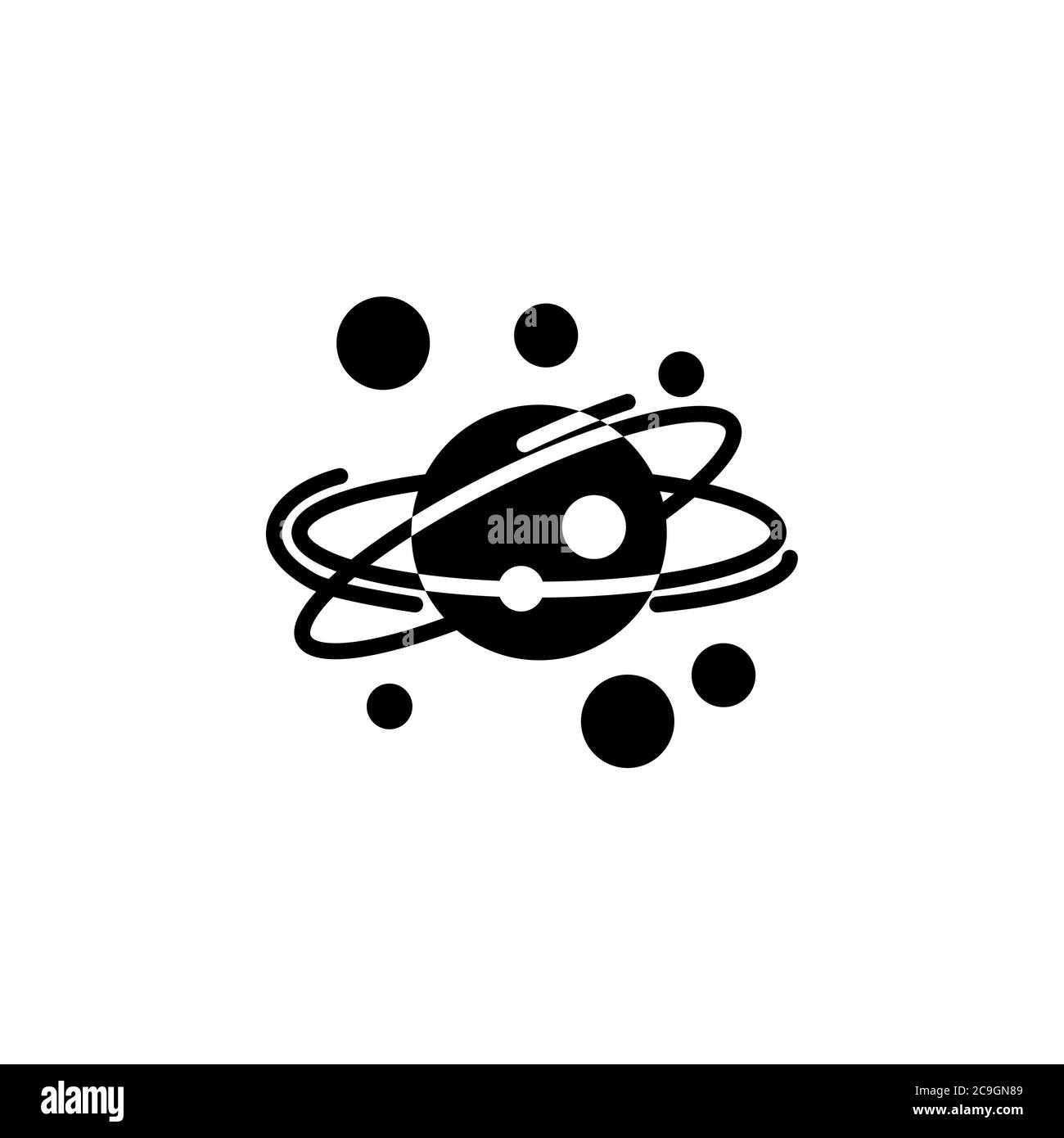Solar system planets Black and White Stock Photos & Images - Alamy