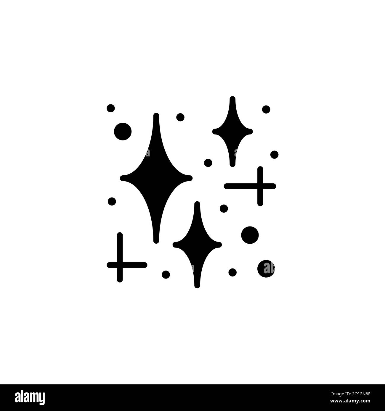 Cluster of stars vector vectors hi-res stock photography and images - Alamy