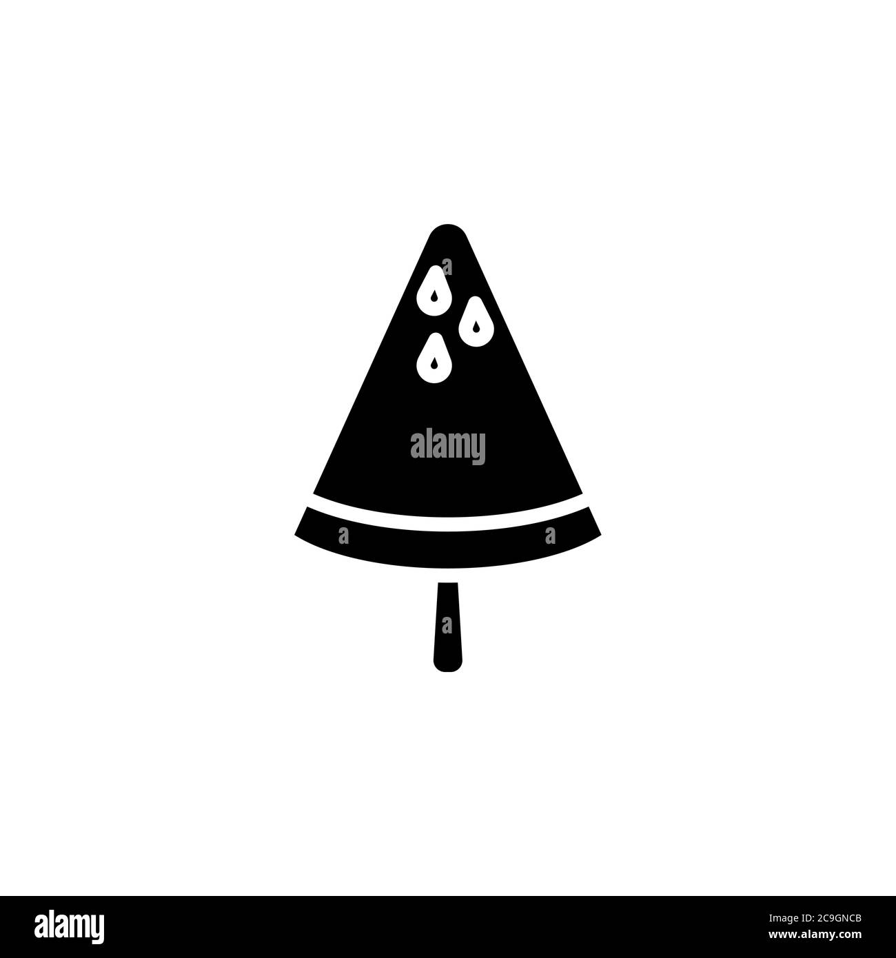 Chocolate ice cream stick Black and White Stock Photos & Images - Alamy