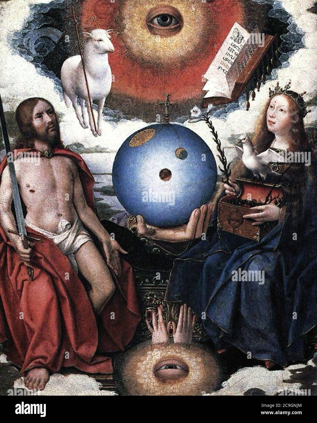 Jan Provoost - Christian Allegory Stock Photo - Alamy