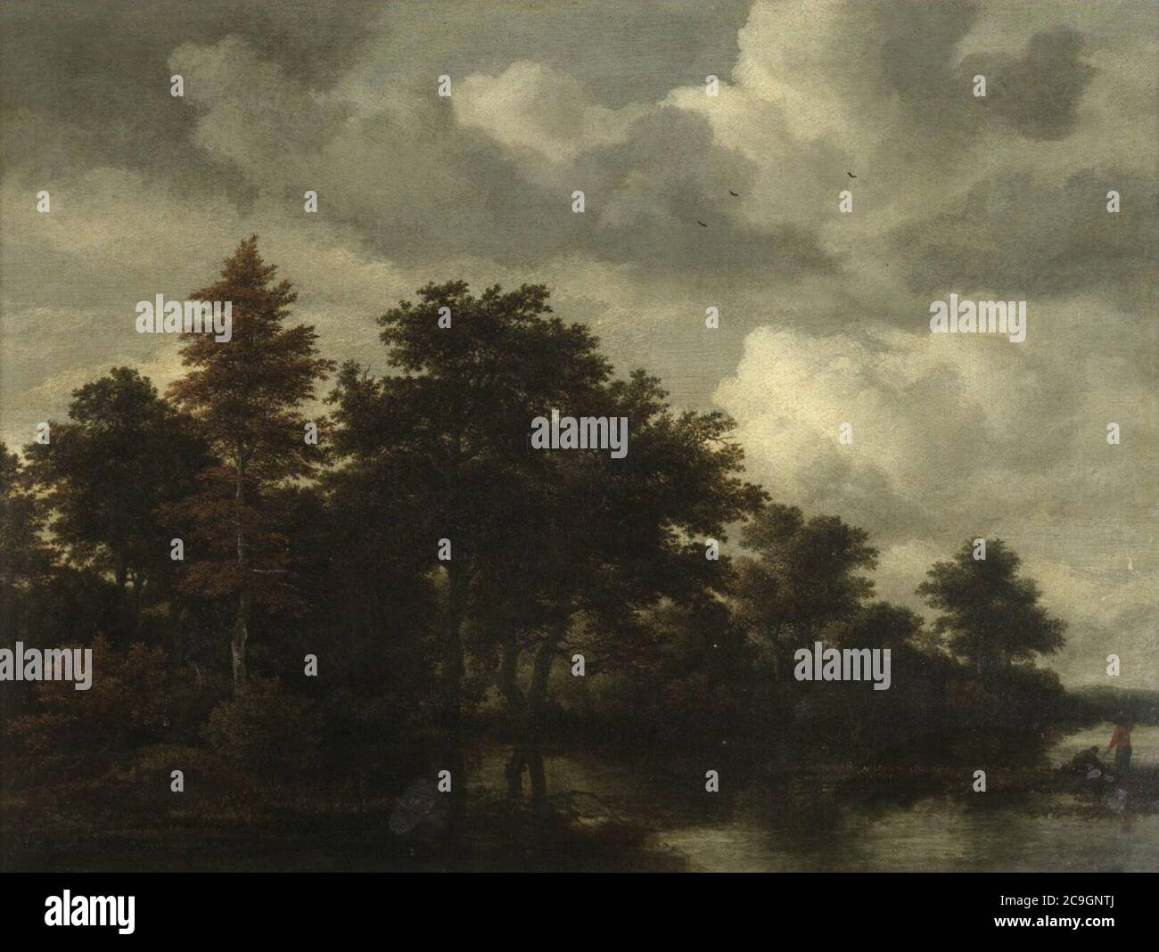Jacob van ruisdael river landscape hi-res stock photography and images ...