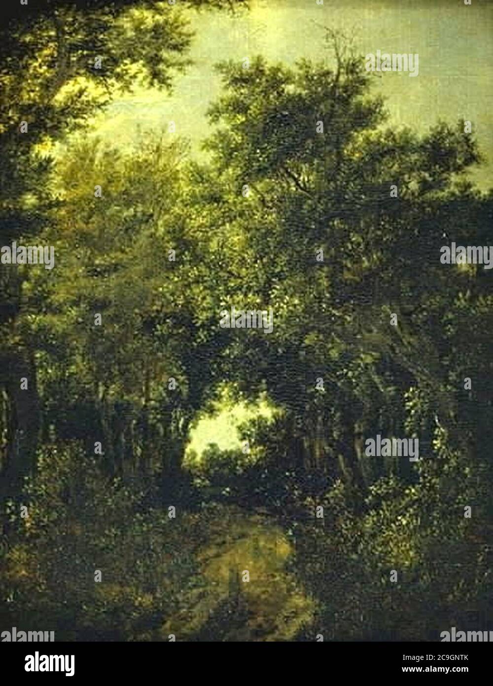 Jacob van ruisdael forest landscape hi-res stock photography and images ...