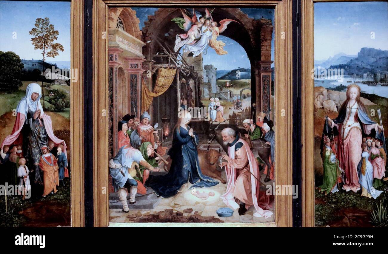 Jan de Beer - Triptych Stock Photo - Alamy