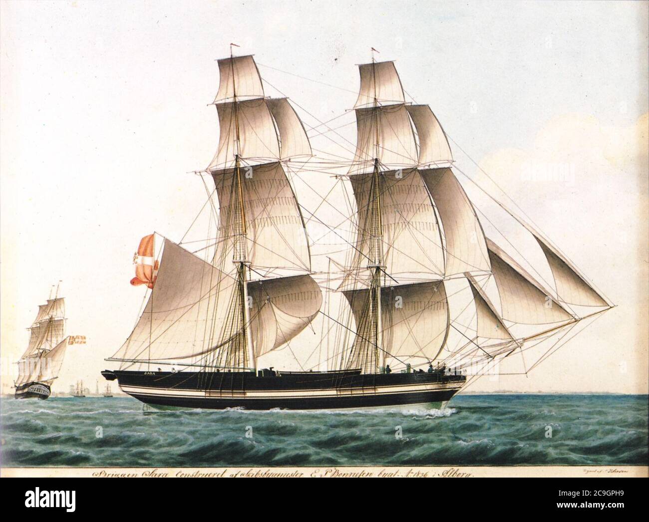 Jacob Petersen - Briggen Sara Stock Photo - Alamy