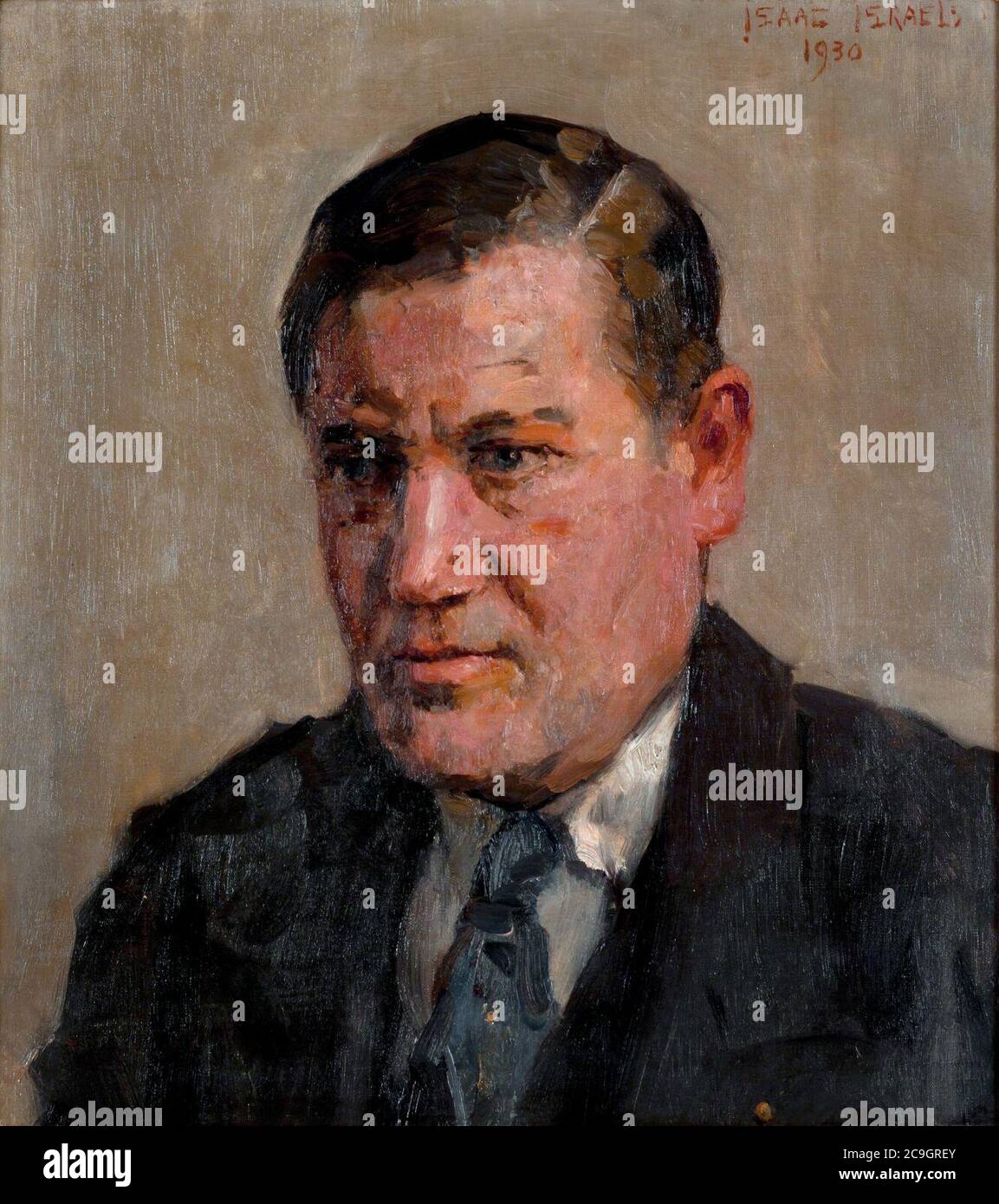 Jan Wils (1891-1972), by Isaac Israels Stock Photo - Alamy