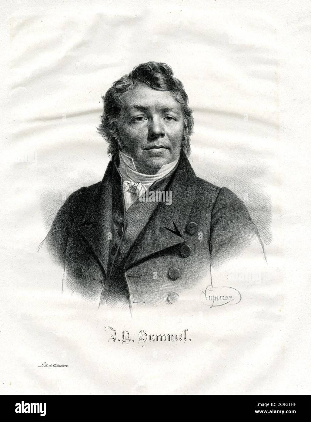 J. N. Hummel (BM 1872,1012.4018 Stock Photo - Alamy