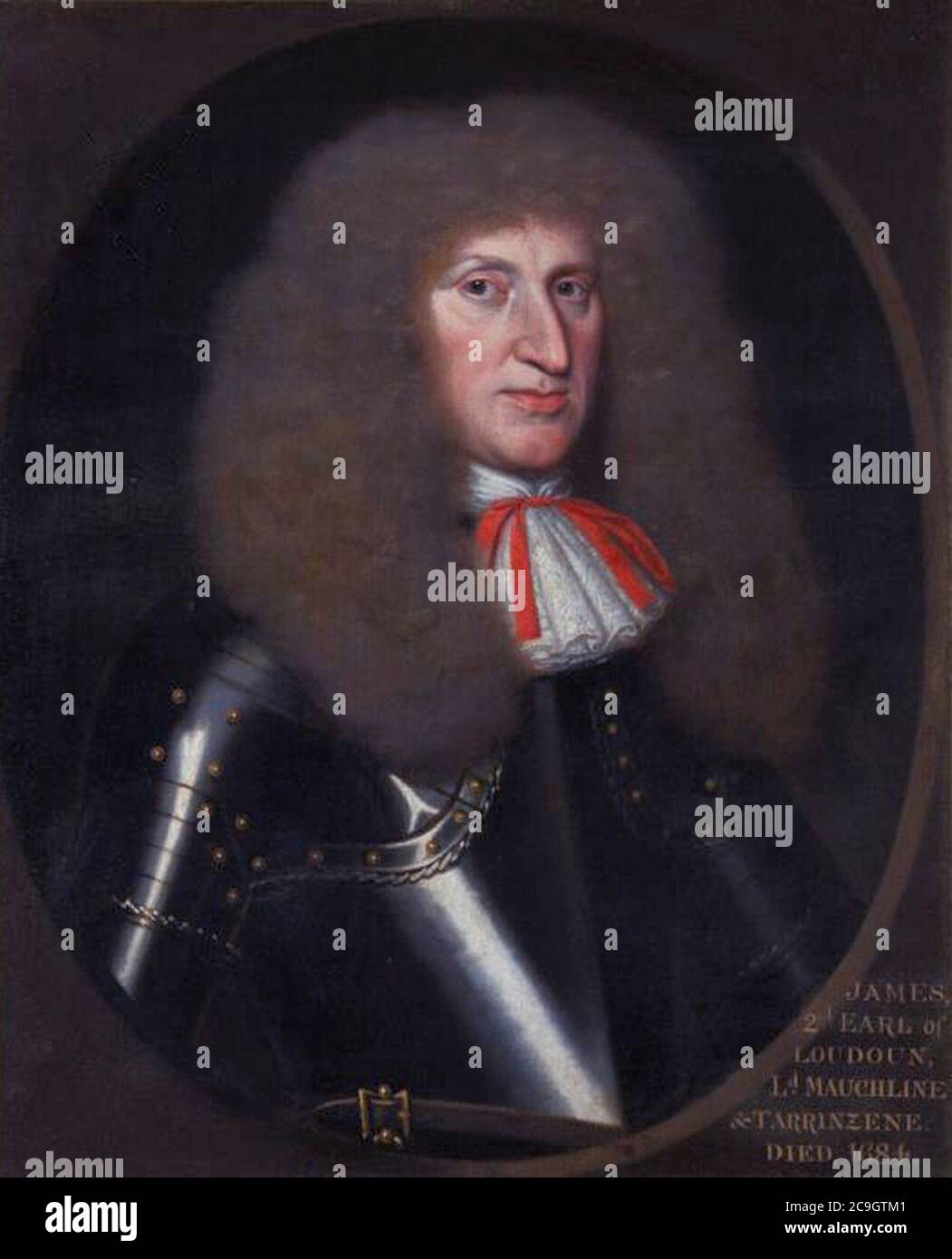 James 2nd Earl of Loudoun, 2nd Lord Tarrinzean and Mauchline, by David ...