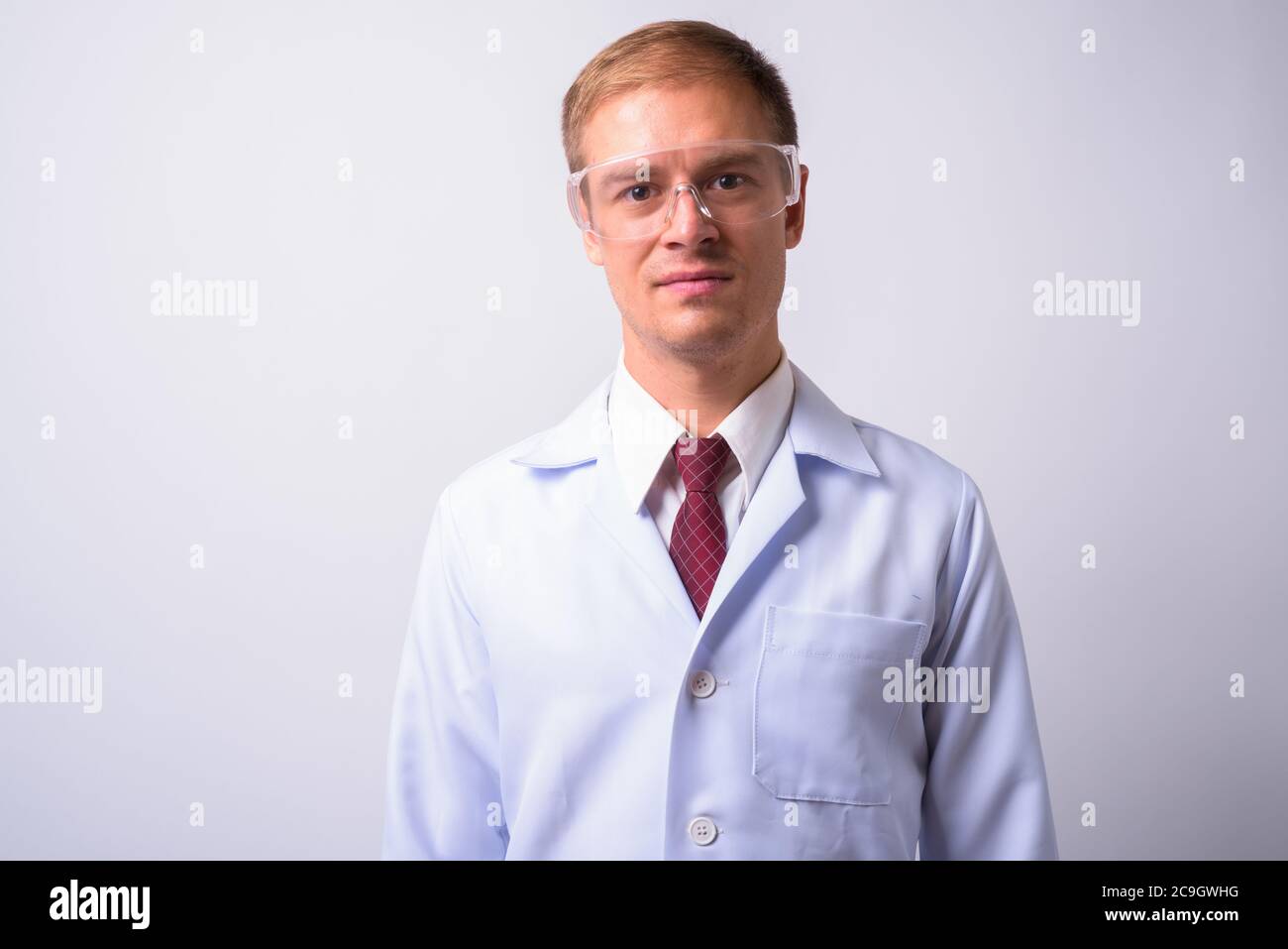 Handsome scientist hi-res stock photography and images - Alamy