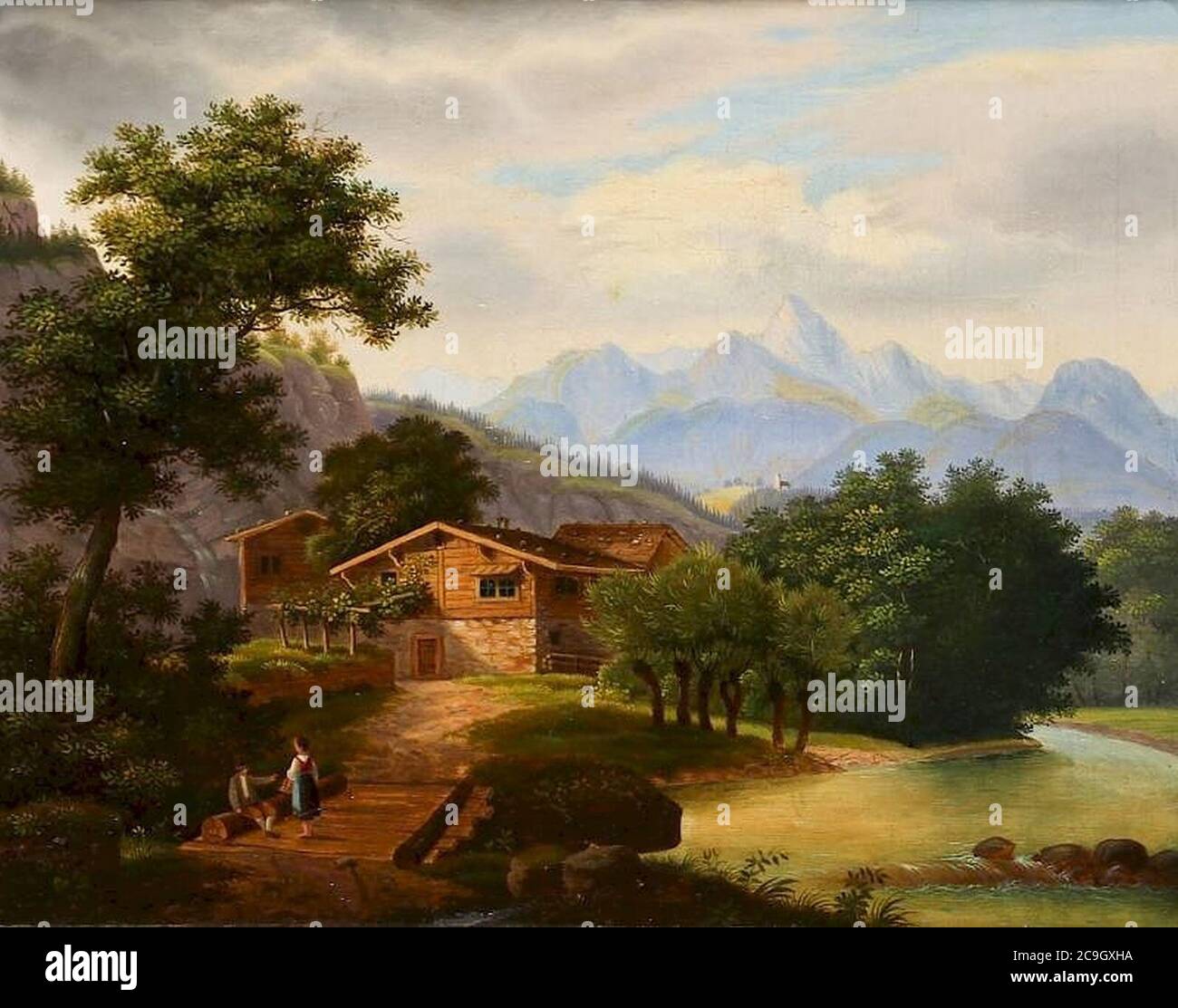 Scene pastorale hi-res stock photography and images - Alamy