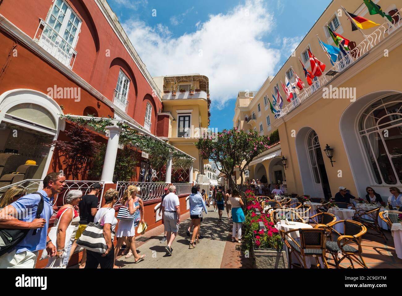 Italy capri town shop store hi-res stock photography and images - Alamy