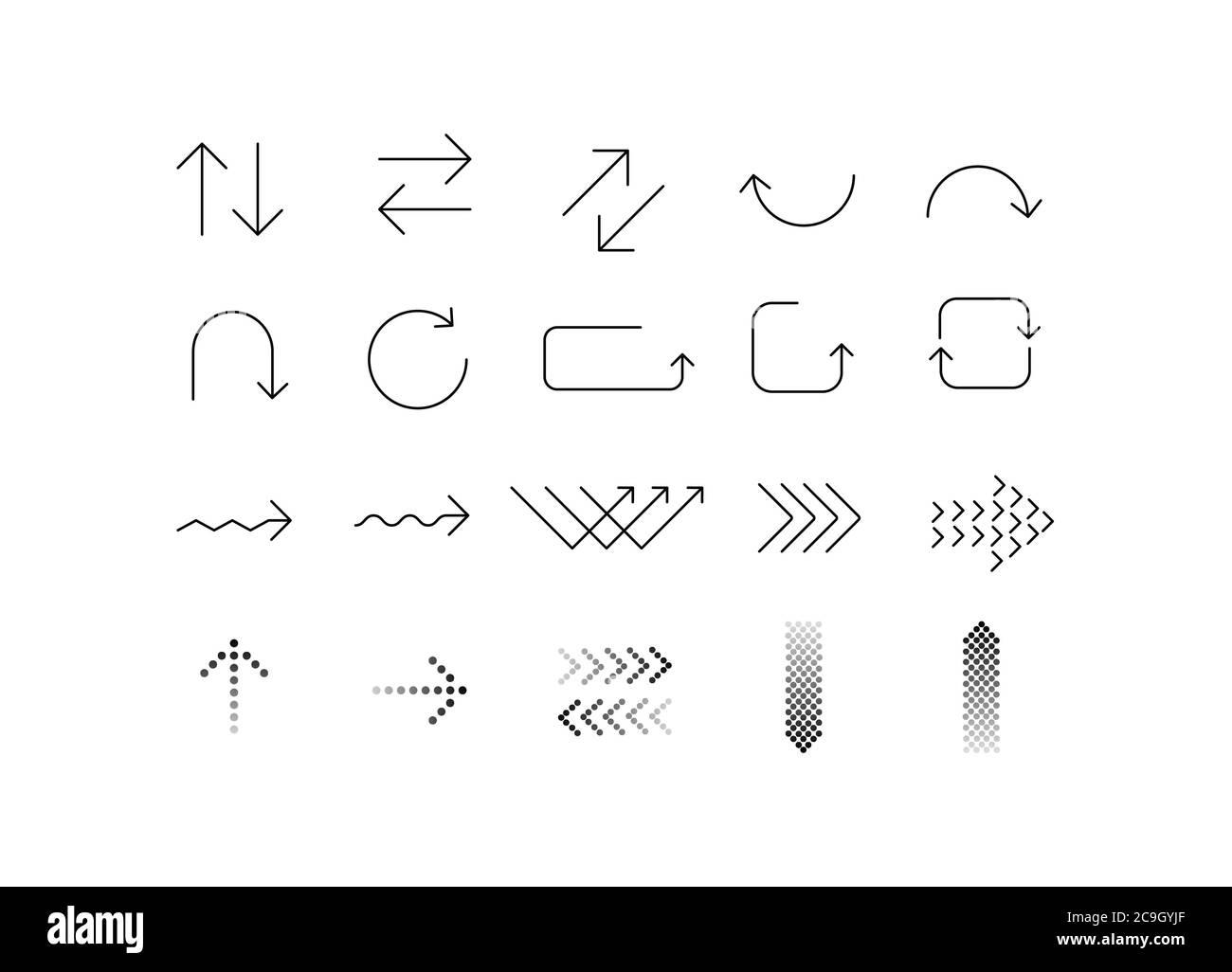 Diagonal white arrow on Cut Out Stock Images & Pictures - Alamy