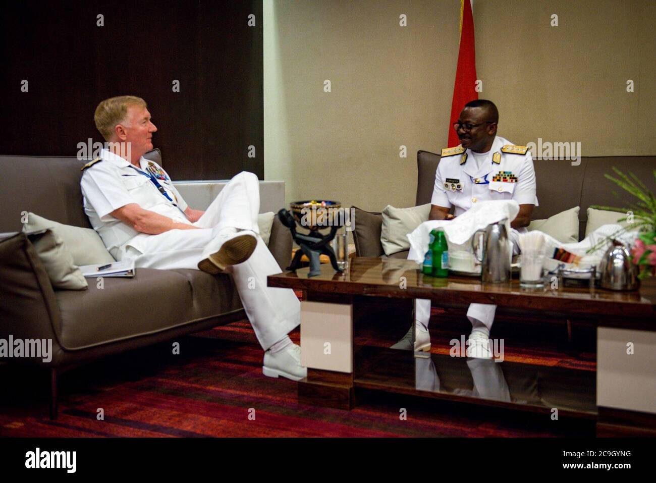 James foggo hi-res stock photography and images - Alamy