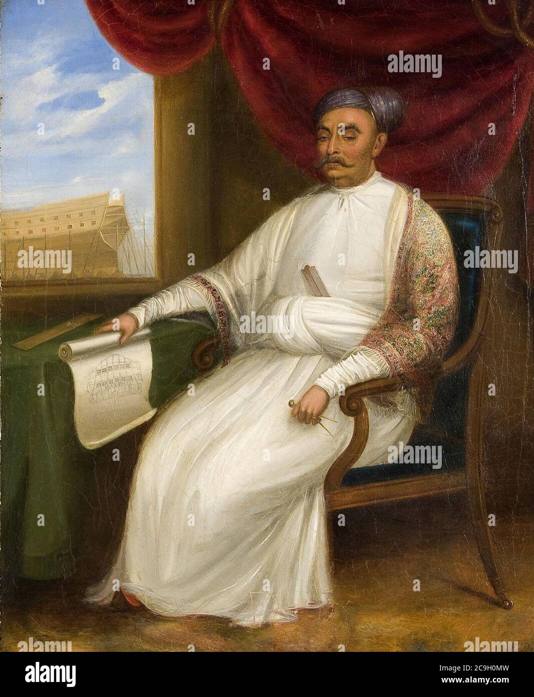 Jamsetjee Bomanjee Wadia, Parsi master shipbuilder RAS 01.007 Stock ...