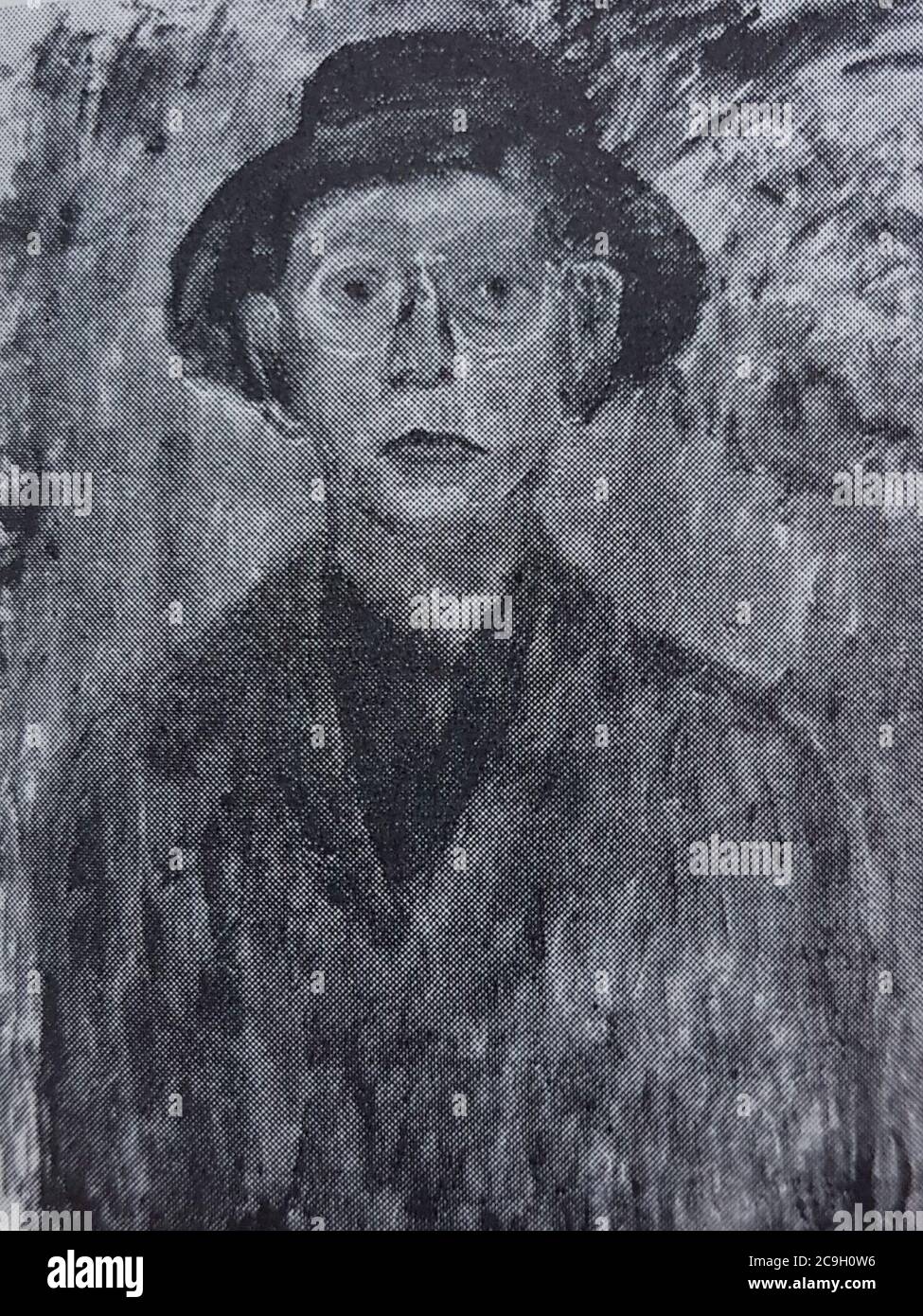 Ivan Ivarson självporträtt 1 Stock Photo - Alamy