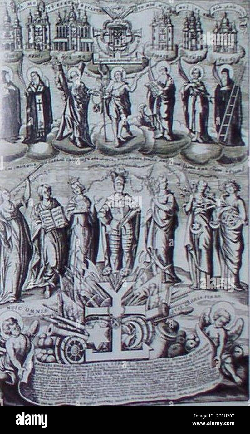 Ivan Mazepa engravings Stock Photo - Alamy