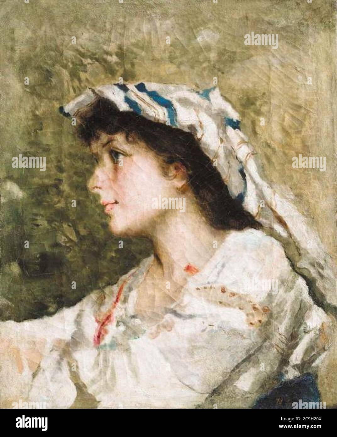 Ivan Kulikov Italian woman Stock Photo - Alamy