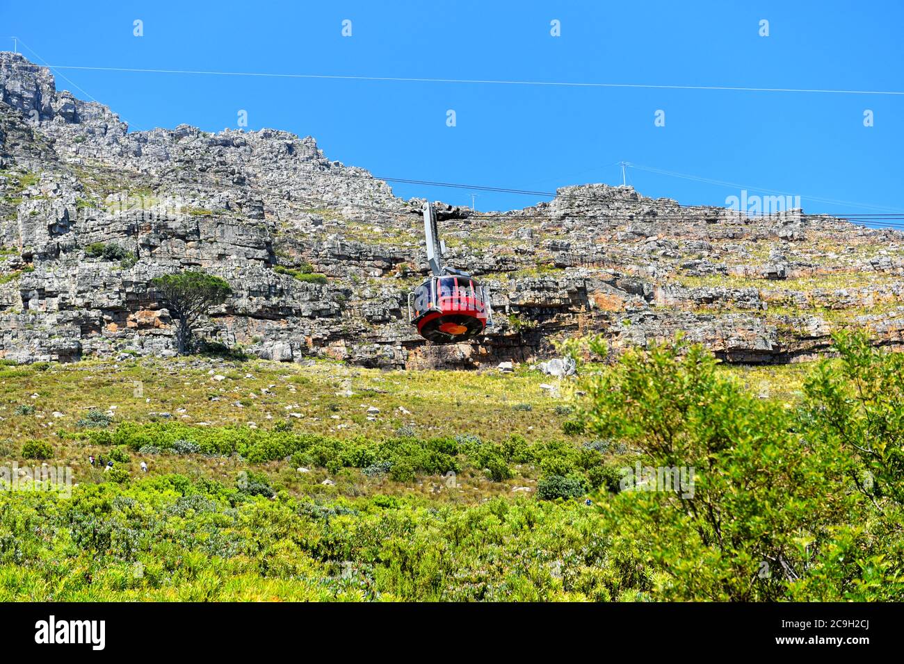 Table Mountain Cable Car, Cape Town, Western Cape, South Africa Stock ...