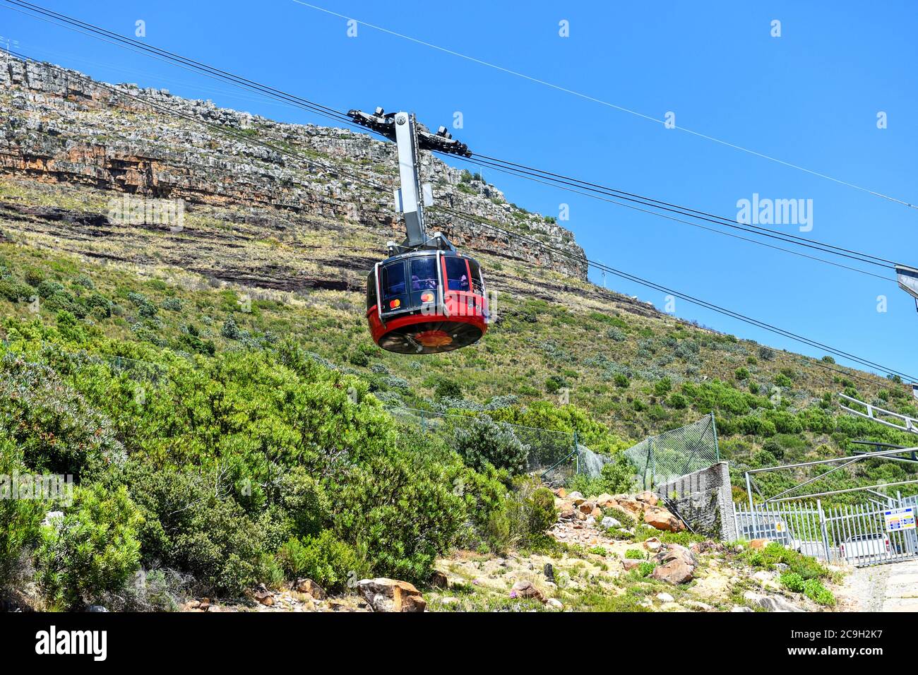 Table Mountain Cable Car, Cape Town, Western Cape, South Africa Stock ...